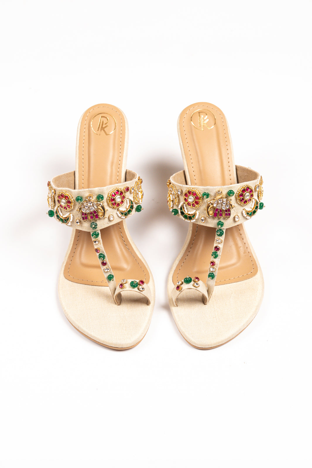 Noor‑e‑Bahar Handcrafted Heels & Kolhapuris – Preetkaur